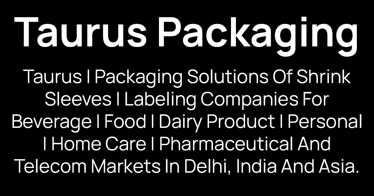 Printed PVC Shrink Sleeve & Heat Shrink Labels